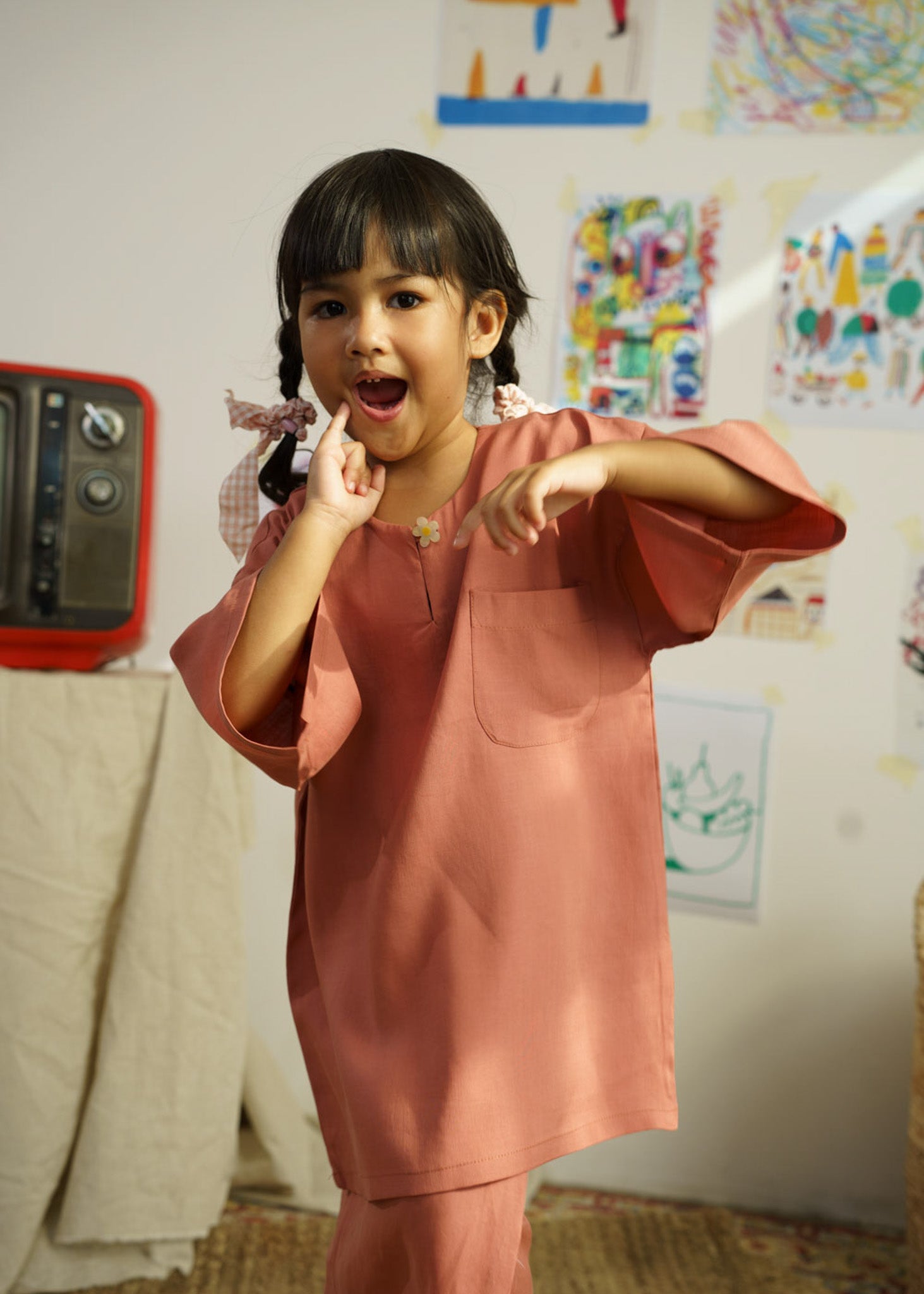 Aman Girls - Brink Pink – Lelabu